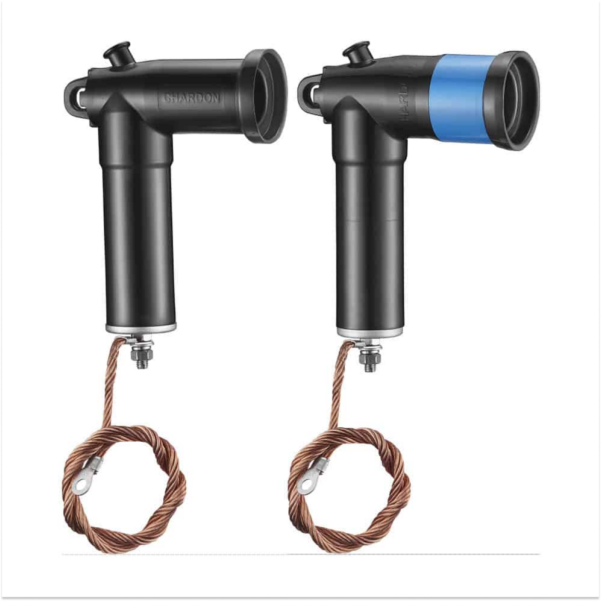 Codo tipo apartarrayos 200A, para tension de 15 kV — Aei.mx