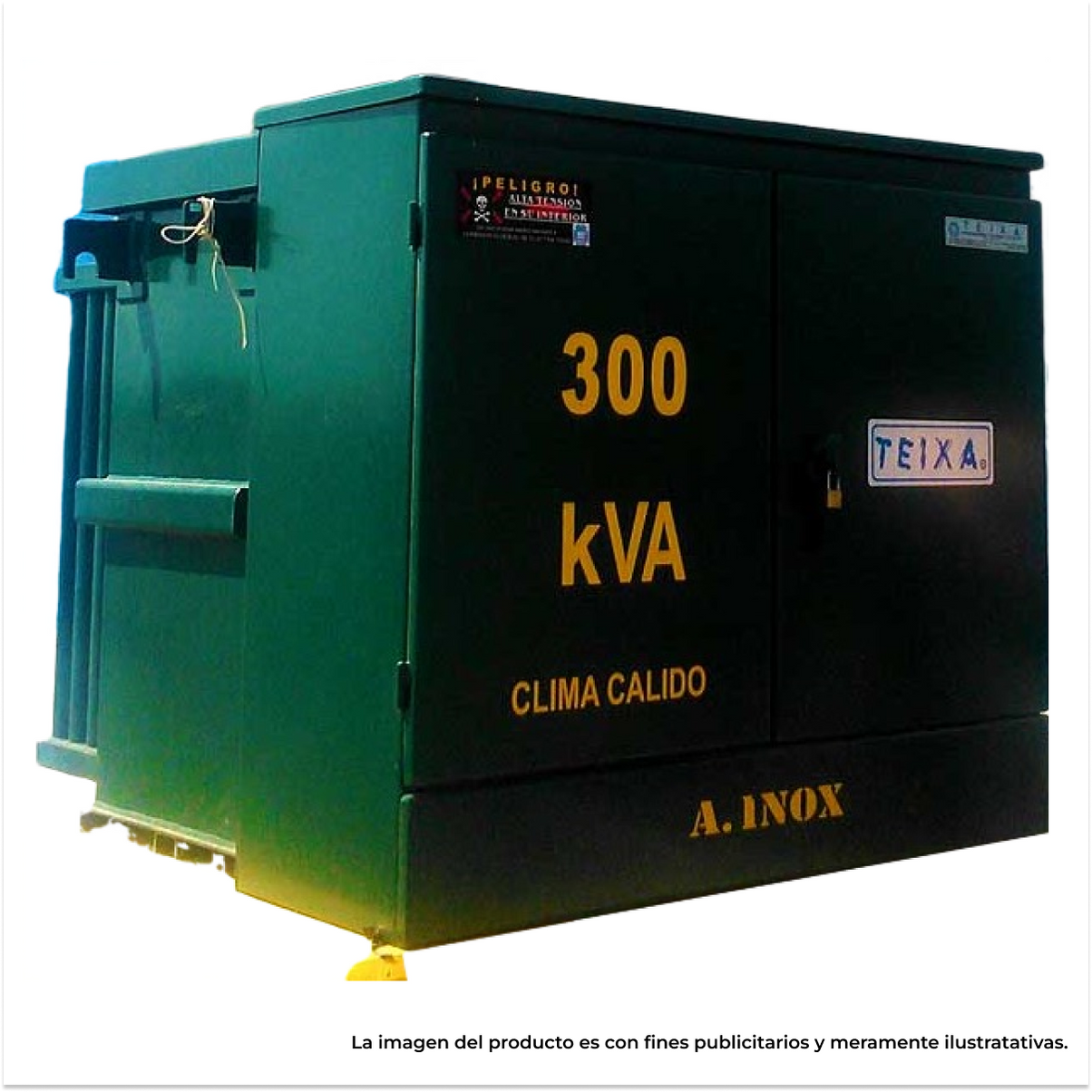Transformador trifasico pedestal de 150 KVA — Aei.mx