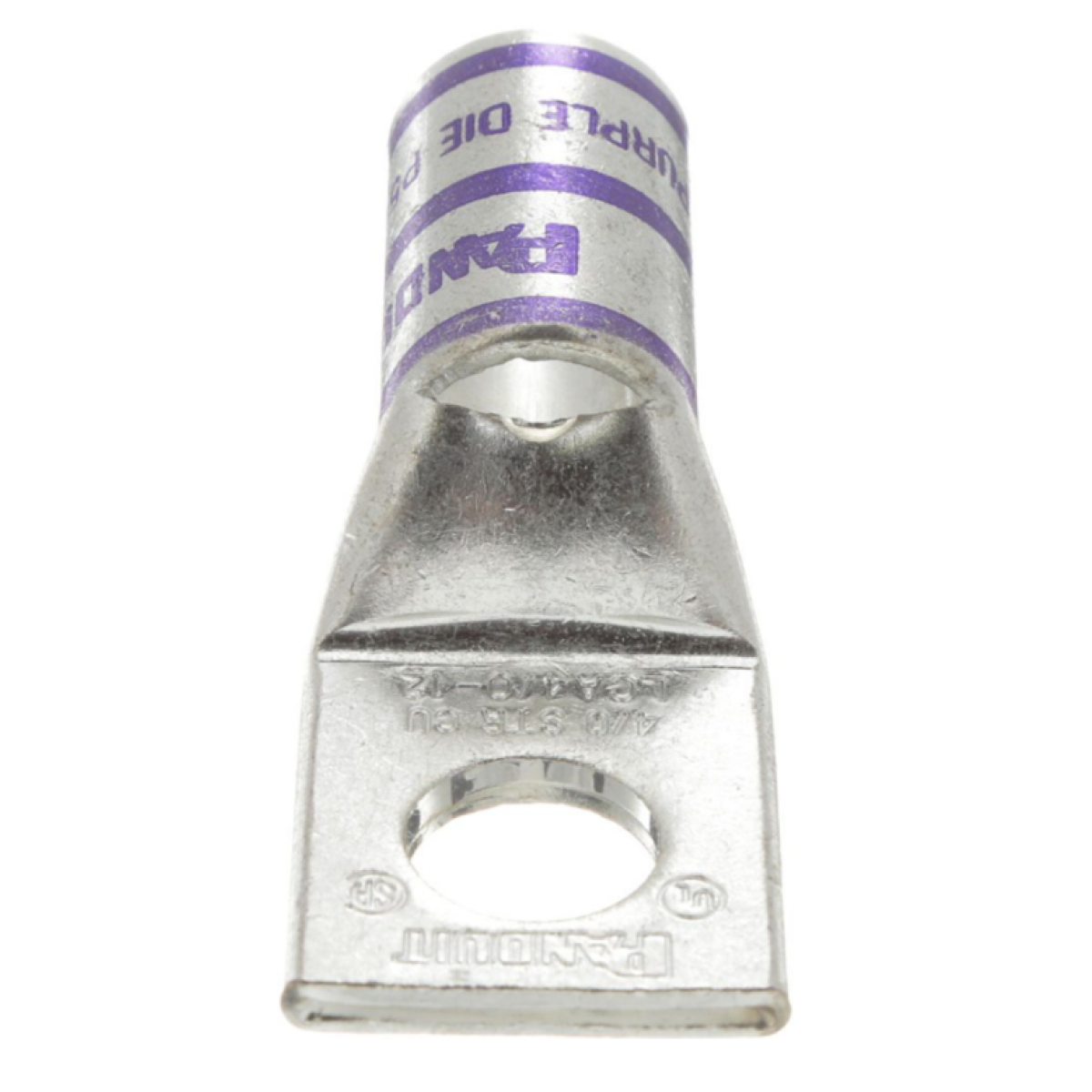 Zapata terminal cobre Cal 4/0 1 barreno 1/2 cañon largo — Aei.mx