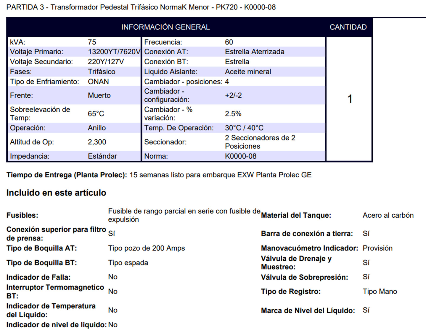 Transformador Trifásico tipo Pedestal — Aei.mx