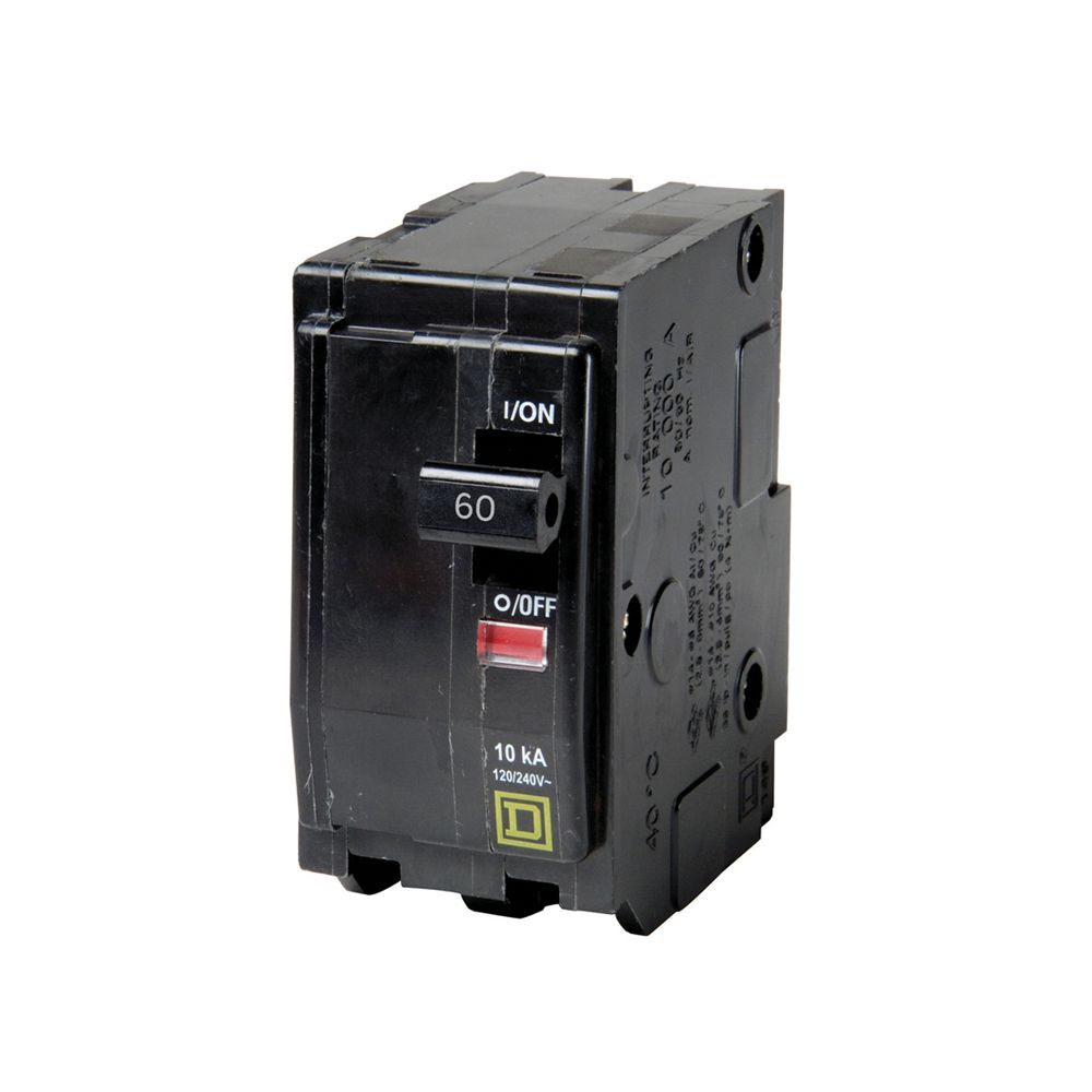 Interruptor termomagnetico enchufable de 2 Polos 60A - Schneider — Aei.mx